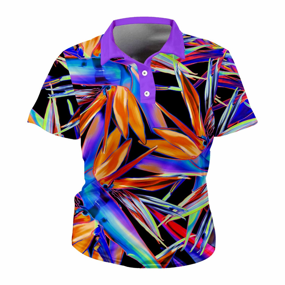 Strelitzia Ladies Golf Shirts – Martin West Designs