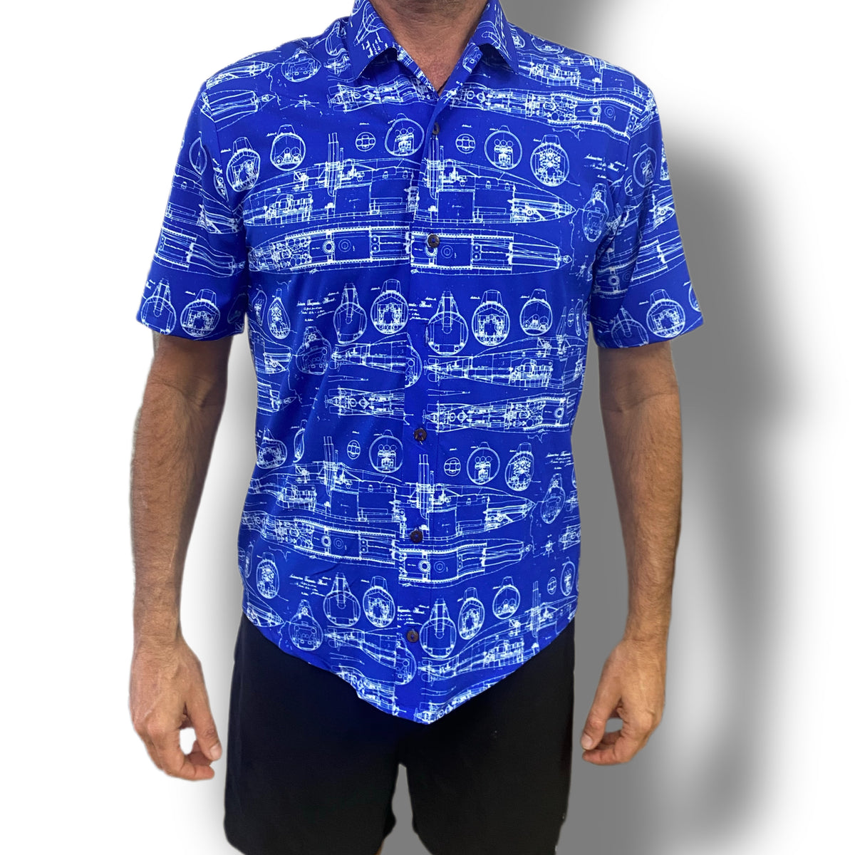 NAUTICAL SUBMARINES Button up Shirt – Martin West Designs