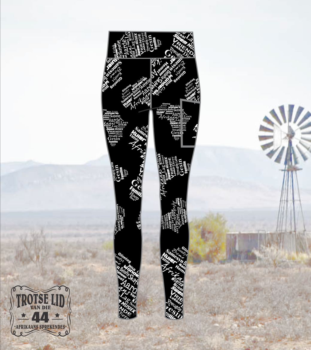 44 KLUB BLACK Athleisure Tights – Martin West Designs