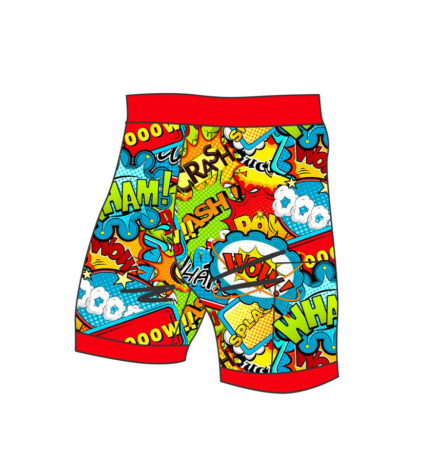 3688 BOOM BANG WHAM run/paddle/swim short (3688) – Martin West Designs