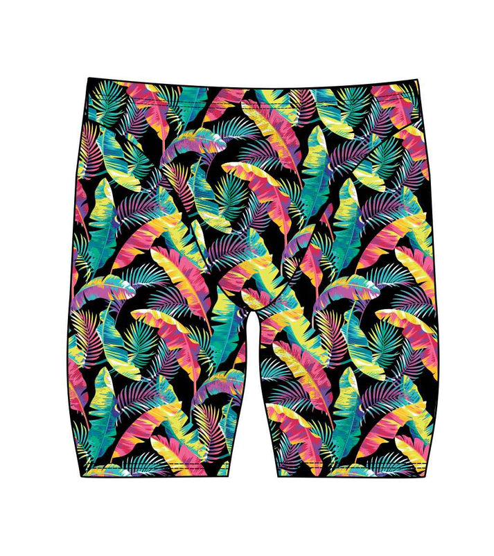 Male Jammer Swimsuit -FLASHY FOLIAGE-3632 – Martin West Designs