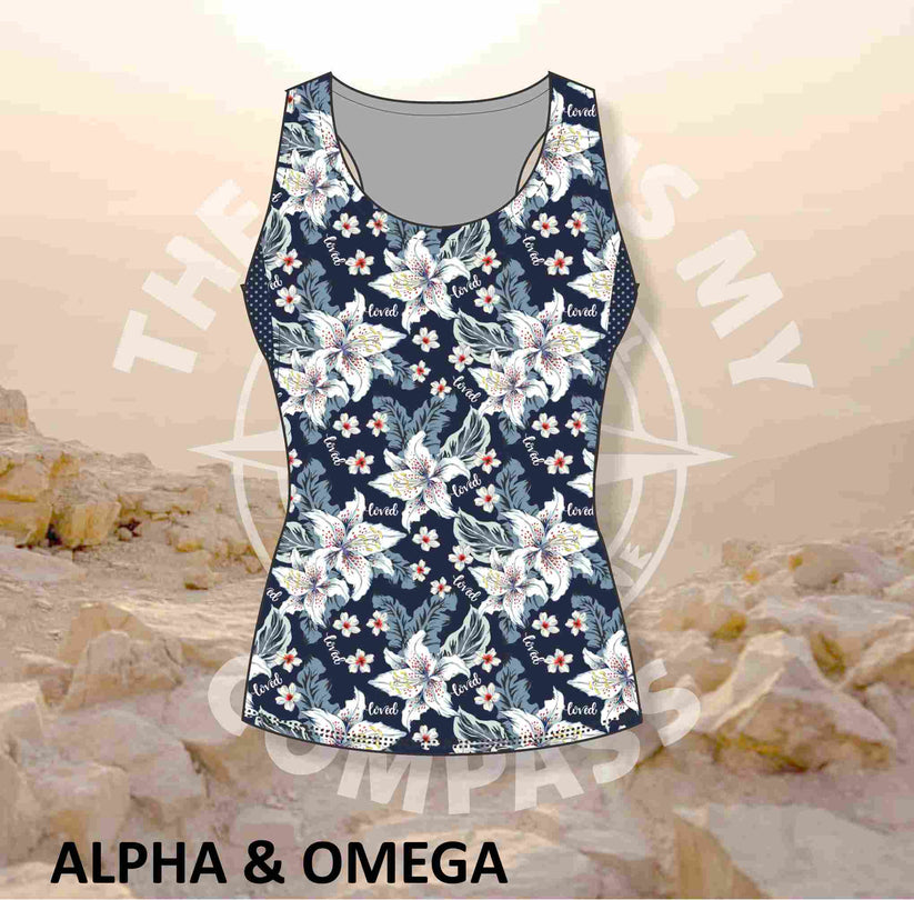 Alpha & Omega Lily love Run Vest – Martin West Designs