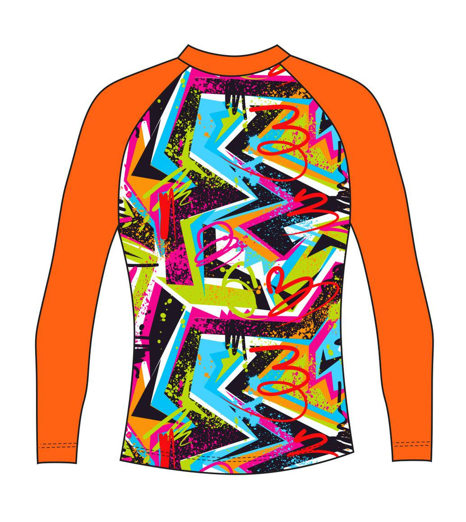Cool Vibes Neon Design Rash Vest (3221) – Martin West Designs