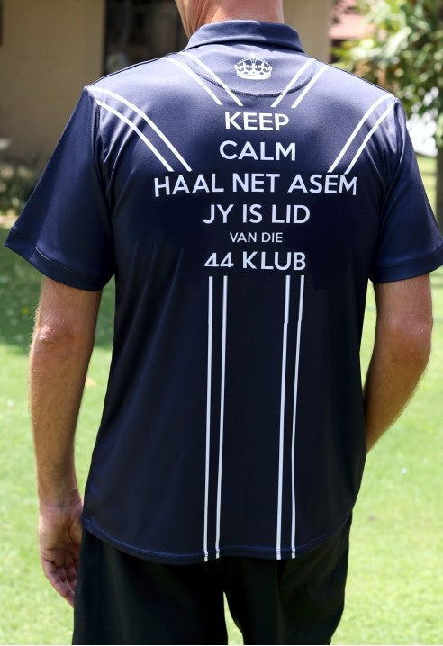 44 Haal Asem Printed Golf Shirt – Martin West Designs